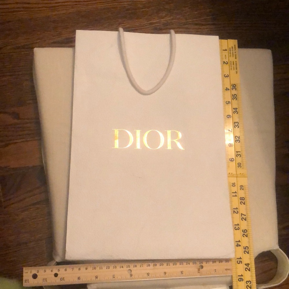 100% Authentic Dior Shopping Bag - Gem